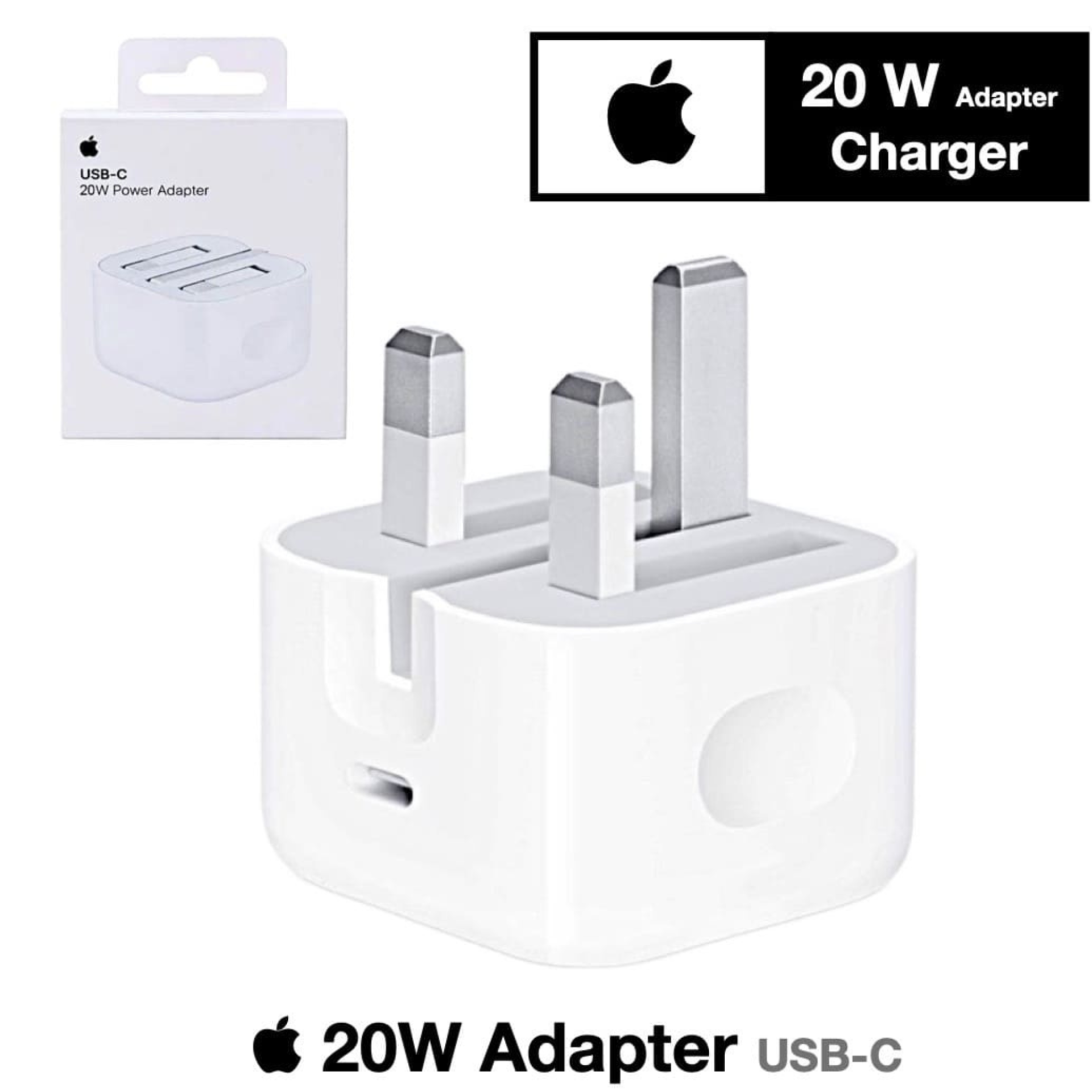 Apple 20W USB-C Power Adapter - slitems.lk